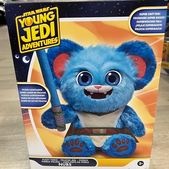 Disney | Toys | Disney Star Wars Young Jedi Nubs Blue Plush | Poshmark